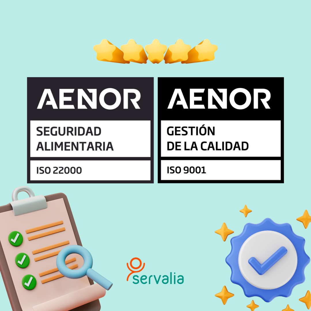 Certificaciones de calidad y seguridad alimentaria – Servalia
